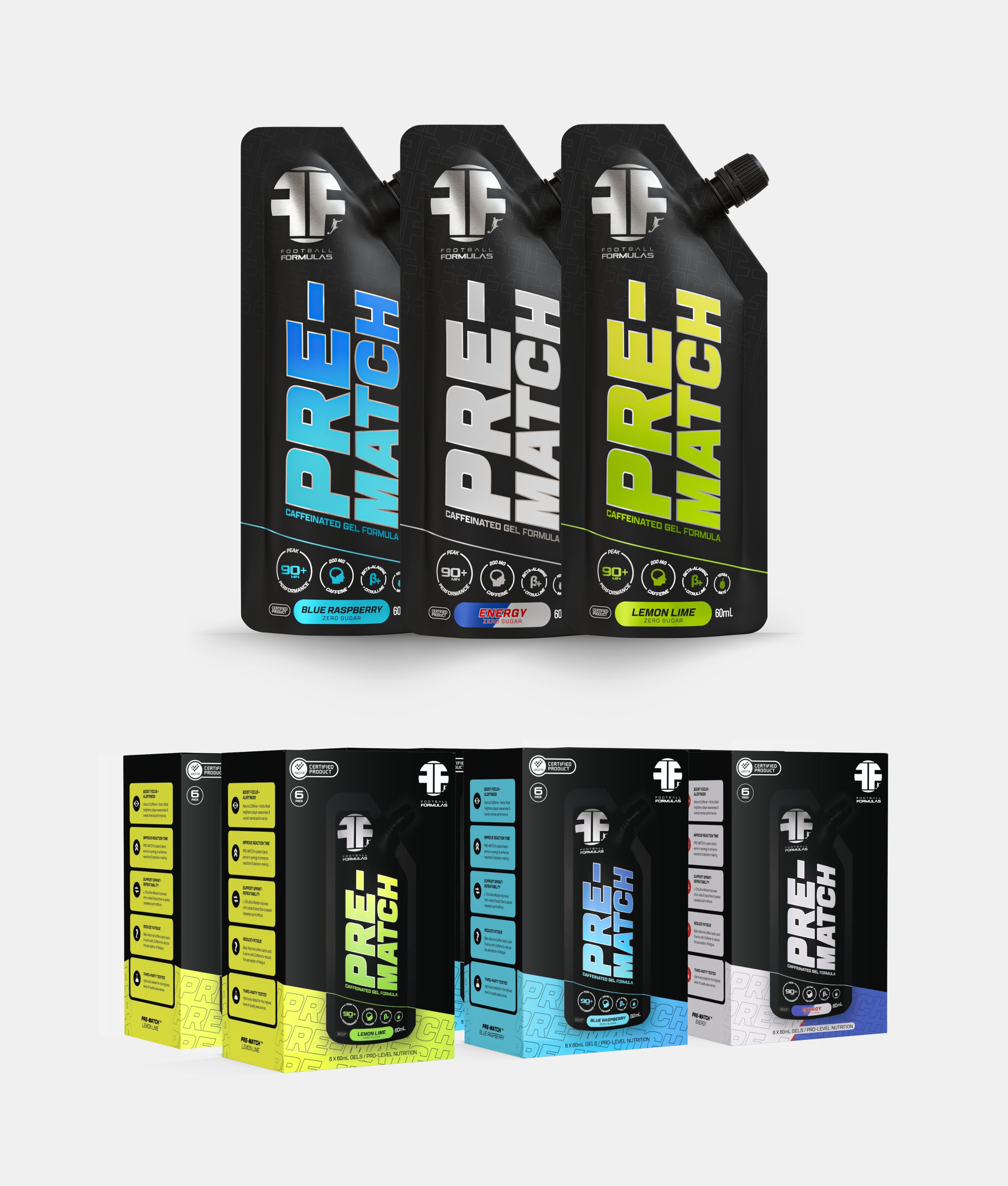 PRE-MATCH PACK / Caffeinated Gel